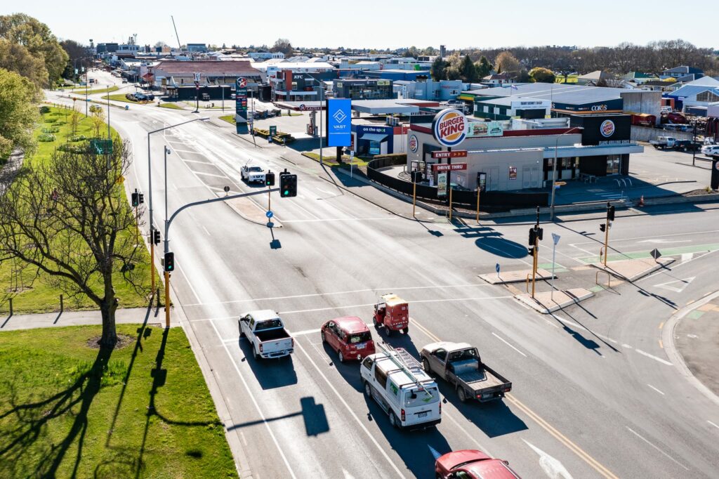 SH1 Ashburton | Sign Advertising | New Zealand | VAST Billboards