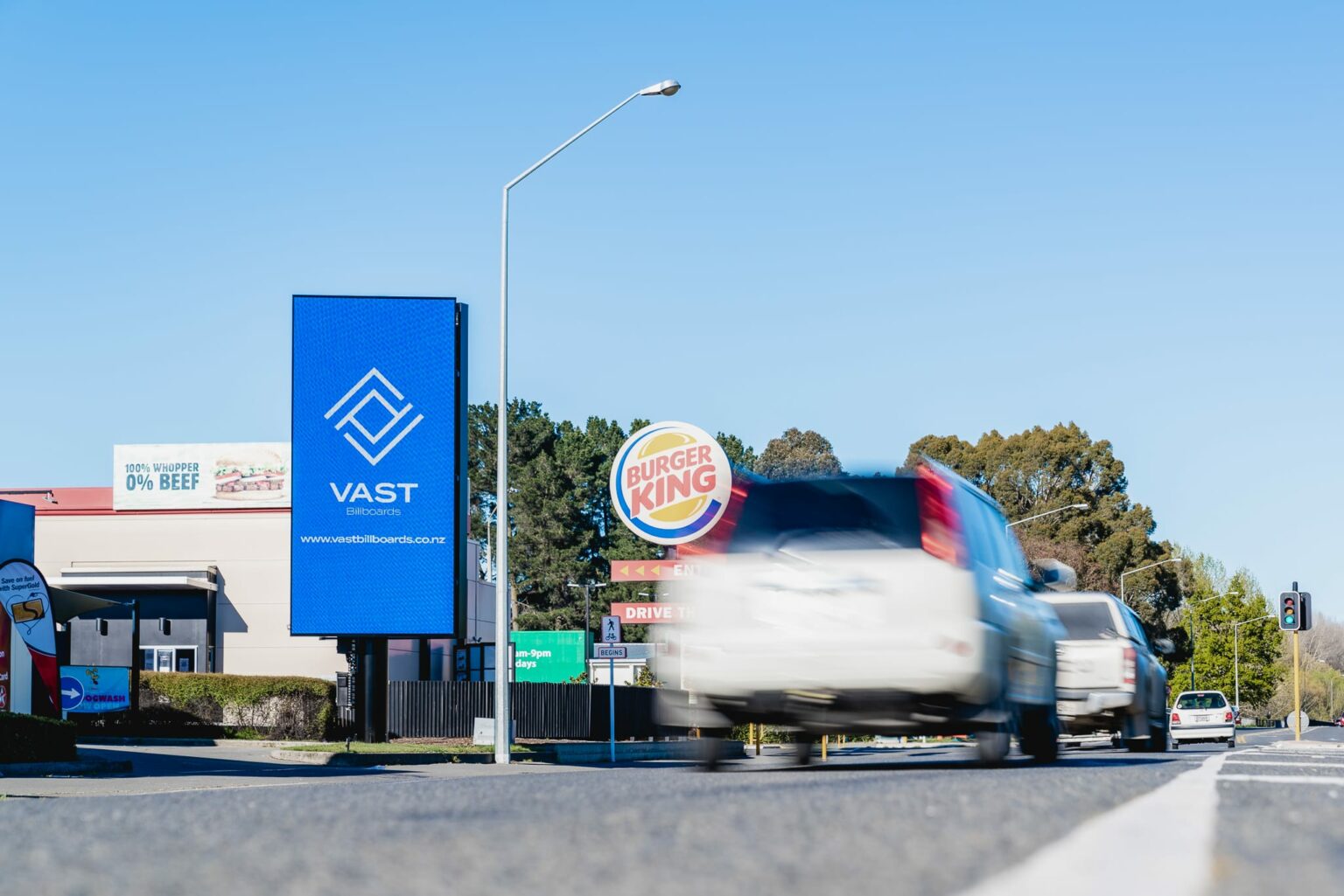 SH1 Ashburton | Sign Advertising | New Zealand | VAST Billboards